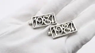 Custom Metal Hollow Out Logo Tag