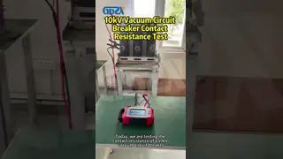 10kV Vacuum Circuit Breaker Contact Resistance Test