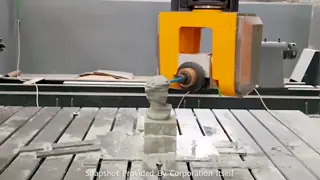 Leader 1500, 6 axis cnc bridge saw machine