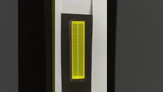 5.7 Inch Custom FSTN LCD Display Module for Industrial Printer Applications, yellow