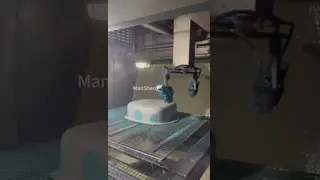 Automatic Spray Painting Machine for Precision Button Coating