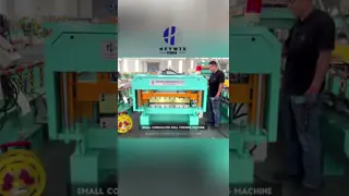 Efficient Small Corrugated Roof Sheet Roll Forming Machine