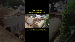 PP integrated sewage treatment equipment
