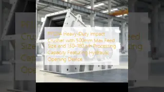 PF1214 Impact Crusher 180tph High Capacity Crushing Solution