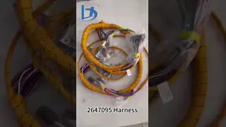 2647095 Engine Wiring Harness | Excavator Electrical Harness for Heavy Equipment