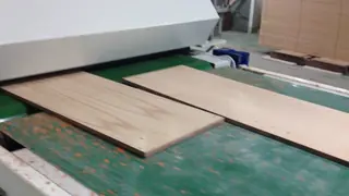 Precision Two Roller Coating Machine for Furniture Panels