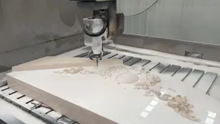 5 Axis CNC 3D Stone Sculpture Carving Router