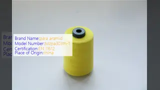 Heavy Duty Para Aramid Sewing Thread Heat Resistant