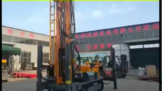 ST300 Hydraulic Water Well Drilling Rig for Deep Borewells