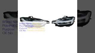 Premium LED Headlight Assembly for 2018 2022 Models