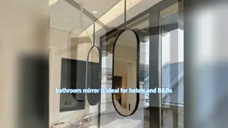 Modern LED Bathroom Mirror Cabinet with Storage