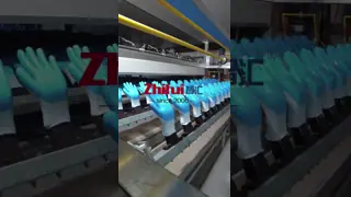 Zhihui High Capacity Nitrile Glove Dipping Machine Efficiency
