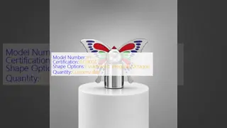 Custom Butterfly Zamac Perfume Cap for Luxury Branding