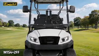 M1S4+2FF White See Why Choose 48 Voltage Golf Electric Car 350A Controlller 3.7KW USA Motor CE Certificate