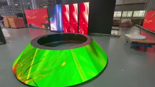 P1.86 Bowl Shaped LED Display
