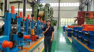 High Frequency Erw Welding Pipe Making Machine Tube Mill machine