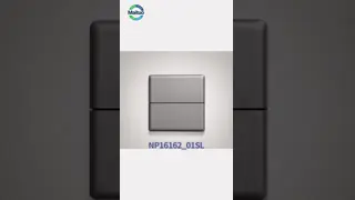 NP16162_01SL | Schneider Unica KNX 4 Key Smoke Grey Minimalist Smart Control Push Button Panel For M