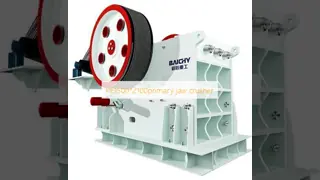 PE1500 2100 Jaw Crusher High Capacity Primary Crushing