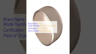Copper Nickel 90 10 Marine Grade Cap Fittings Leak Proof
