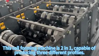 Metal Gutter Angle Steel Roll Forming Machine