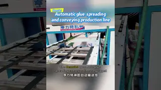 Henrriet automatic glue pouring machine production line
