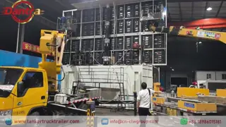 P4 P6 Mobile LED Advertising Truck Body Production & Working Video | Roadshow Promotion Solution