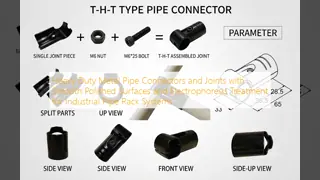Heavy Duty Industrial Pipe Connectors for DIY Racks