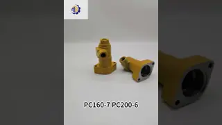 PC160-7 PC200-6 Main Control Valve Cover Excavator Hydraulic Parts