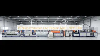 Efficient PP Strap Production Line ZRPP 90A