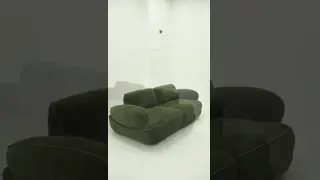 Minimalist Modern Sectional Recliner Sofa Electric Sectional Couch Zero Wall Design
