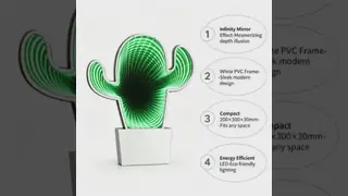 Cactus infinity mirror abyss light