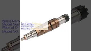 High Quality Common Rail Fuel Injector for Heavy Duty Trucks