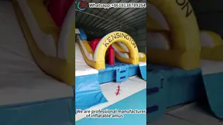 Commercial Grade Double Slide Bounce House Rental Solution