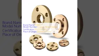 Durable CuNi 70 30 Socket Weld Flange for Marine Systems