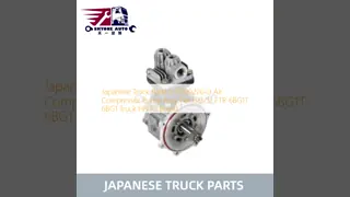 ISUZU FTR Air Compressor Pump 6BG1T Reliable Parts