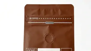 Custom Aluminum Foil Coffee Bags with Degassing Valve