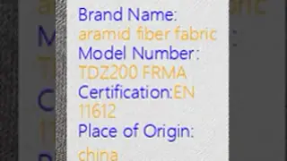 Premium Fire Resistant Aramid Fabric for Safety Gear