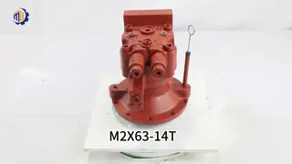 SY135 Excavator Machinery Parts M2X63-14T Excavator Parts Swing Motor