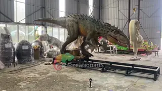 Realistic Indominus Rex Animatronic Dinosaur for Theme Parks