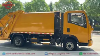 HOWO RHD 4x2 6CBM Garbage Compactor Truck | City Waste Collection Vehicle