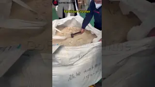 Stainless Steel Compound Fertilizer Crusher / Fertilizer Crusher Machine