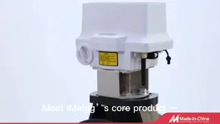 Solar energy butterfly valve demonstration video