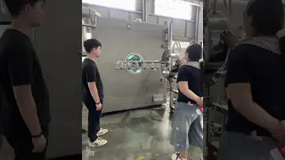 Automatic Tablet Coating Equipment Trial Operation