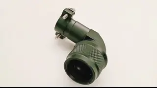 Aluminum Alloy Aviation Connector Elbow Backshell B049BG90-11W03 for HE308-06T11-35SN7 Connector
