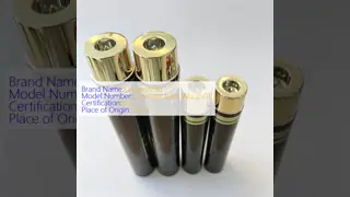 Premium Gold Cosmetic Tube Packaging D30mm and D25mm