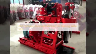 230m Hydraulic Borewell Drilling Rig for Farming