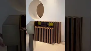 Modern Folding Storage wine cabinetfor Stylish Living Rooms