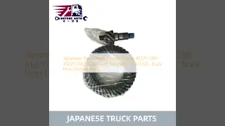 Hino 700 Crown Pinion 41221 1381 1382 High Quality Parts