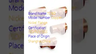 CuNi 90 10 Equal Tee Seawater Corrosion Resistant Fitting