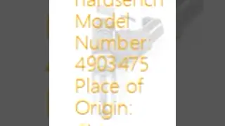 High Performance Fuel Injector 4903475 for Diesel Engines